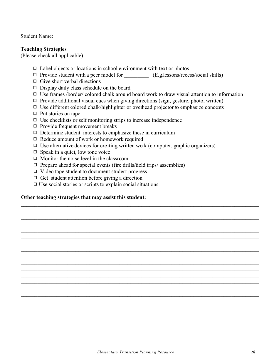 Prince Edward Island Canada Elementary Transition Planning Resource ... Prince Edward Island Canada Elementary Transition Planning Resource ...