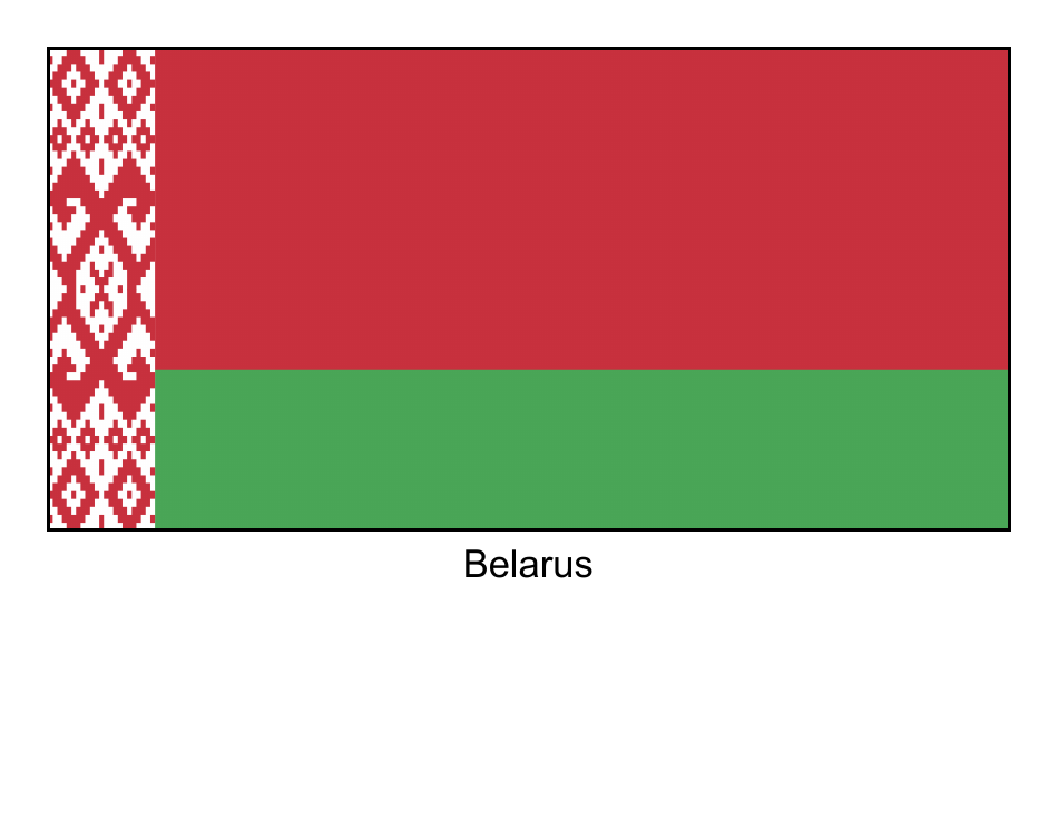 Belarus Flag Template Download Printable PDF | Templateroller