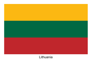 Lithuania Flag Template Download Printable PDF | Templateroller