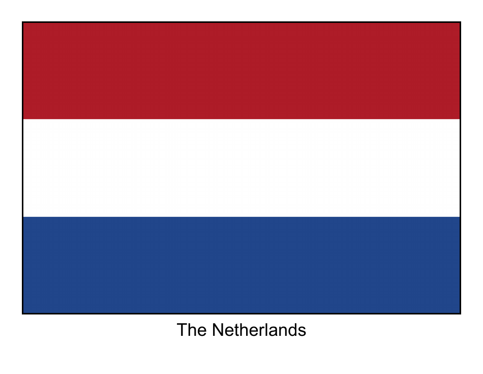 The Netherlands Flag Template Download Printable PDF | Templateroller