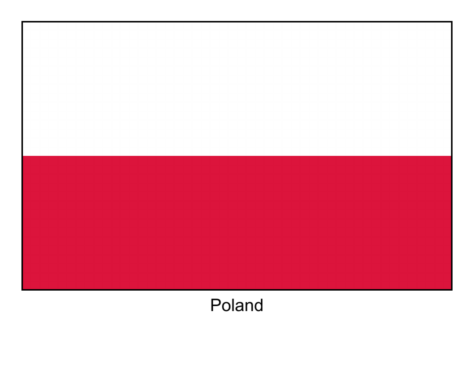 Poland Flag Template Download Printable PDF | Templateroller