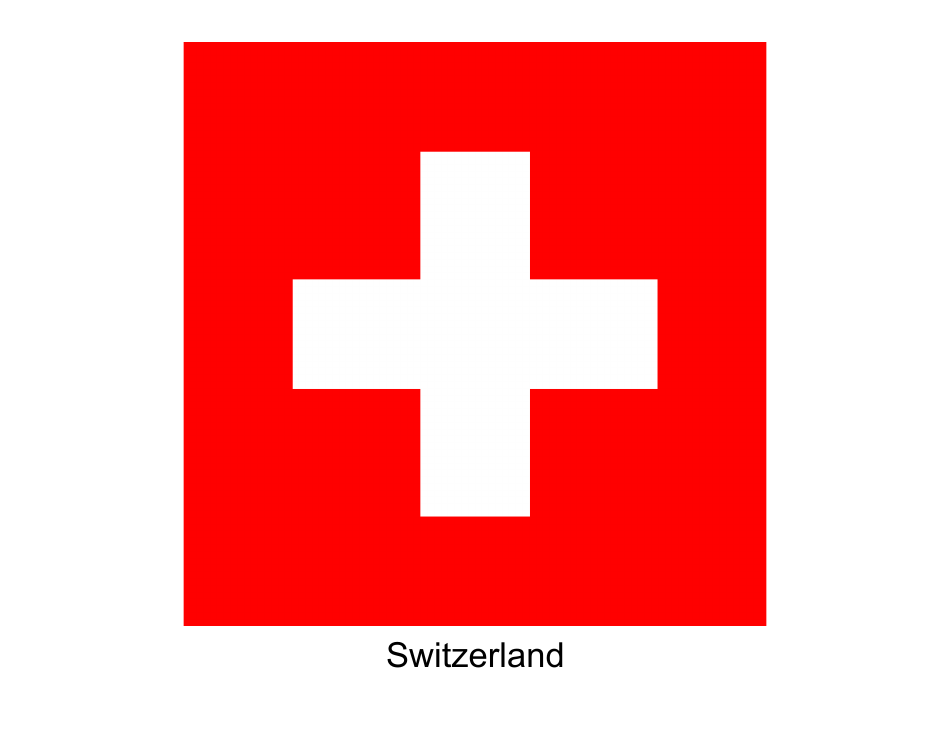 Switzerland Flag Template Download Printable PDF | Templateroller