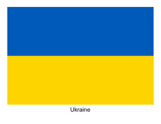 Ukraine Flag Template Download Printable PDF | Templateroller