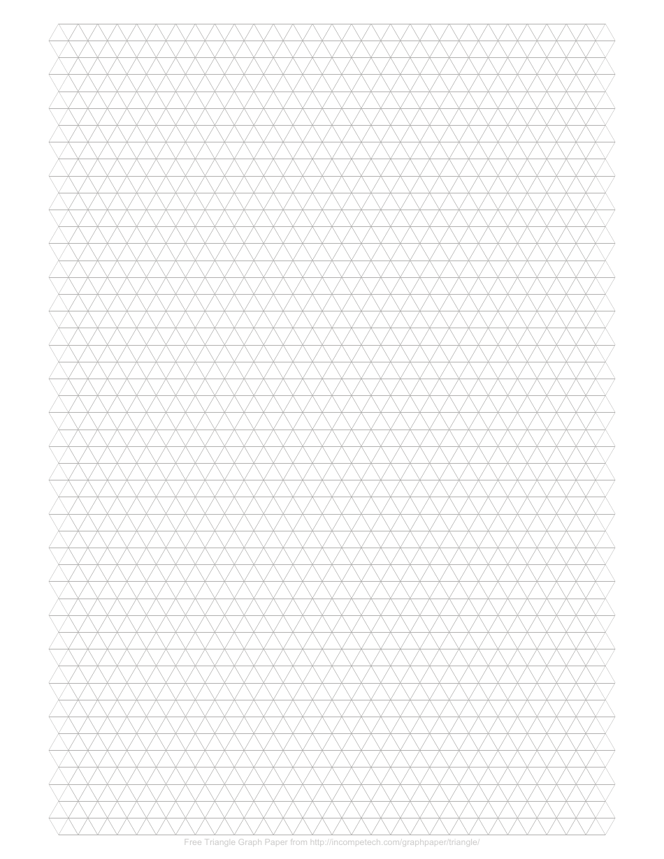 Triangle Graph Paper Templates Download Printable PDF | Templateroller