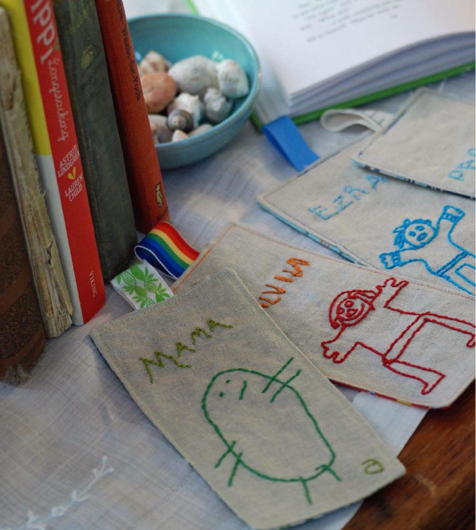 Portrait Bookmark Embroidery Pattern Download Printable PDF ...