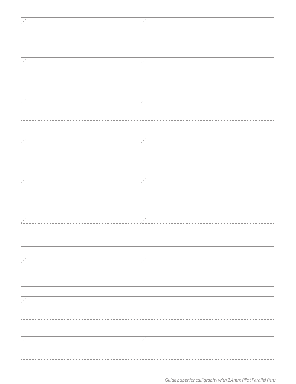 2.4mm Pen Guide Paper Download Printable PDF | Templateroller