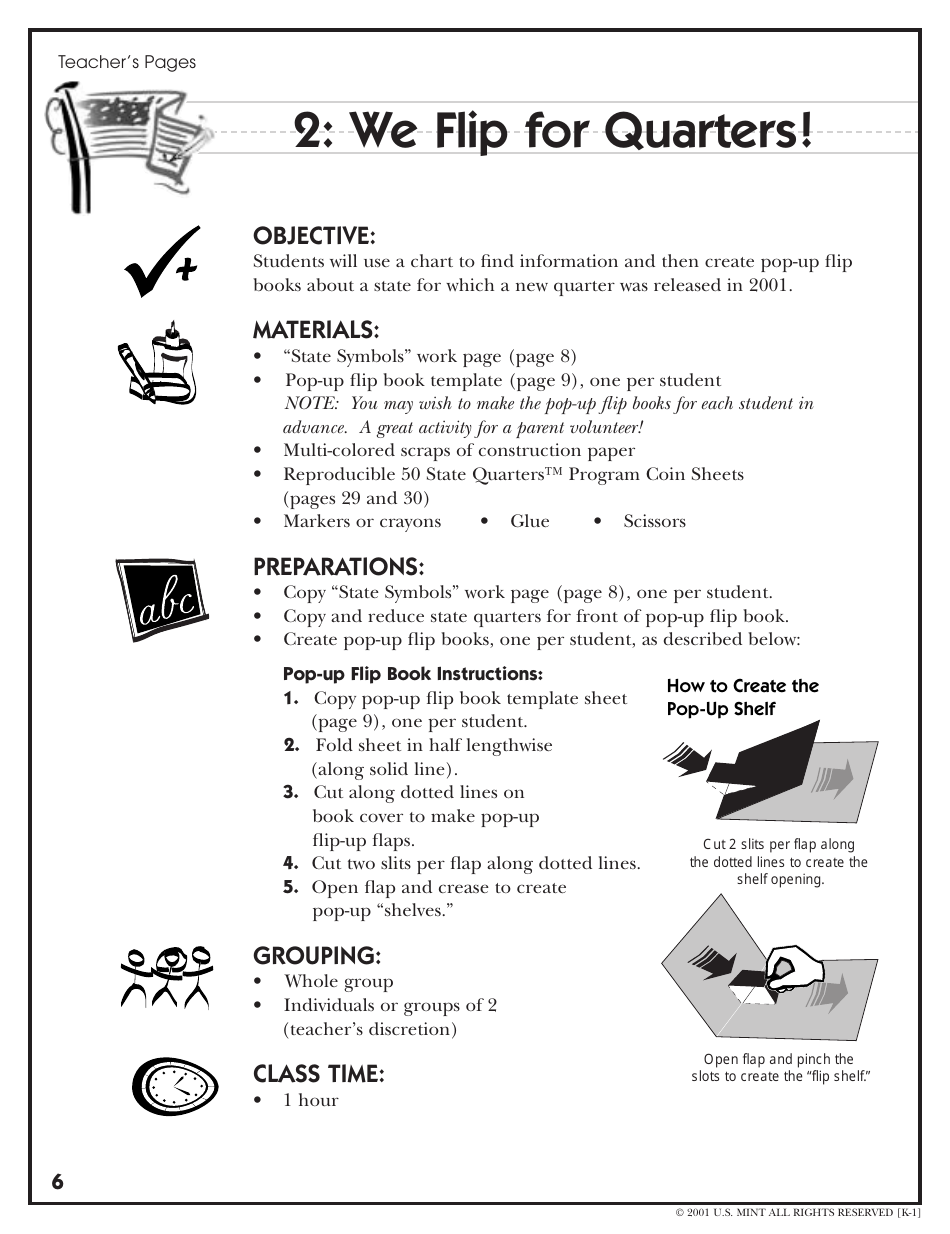 Pop-Up Flip Book Template - Fill Out, Sign Online and Download PDF ...