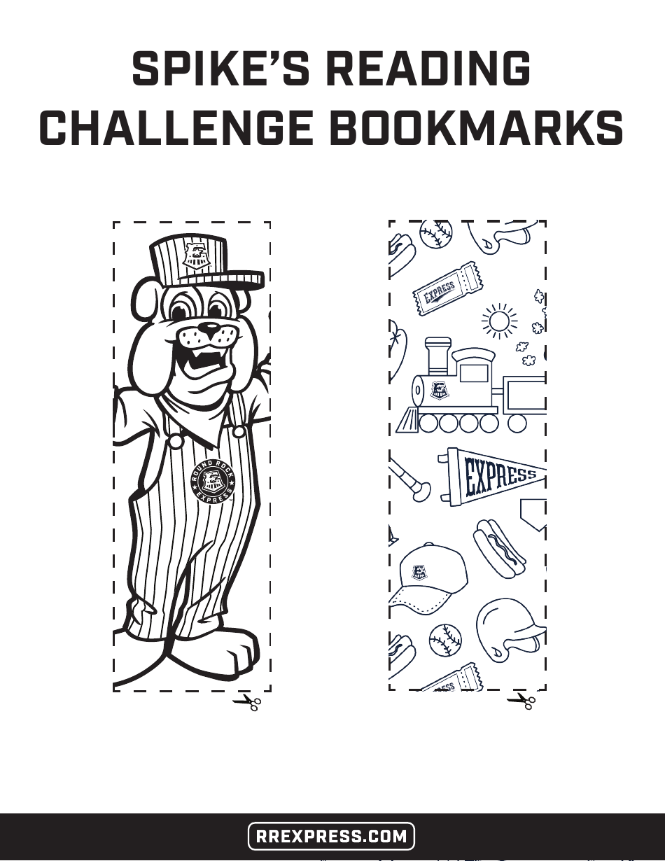 Spike's Reading Challenge Bookmark Templates Download Printable PDF ...