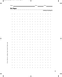 Dot Paper Template - Looking for Pythagoras Download Printable PDF ...