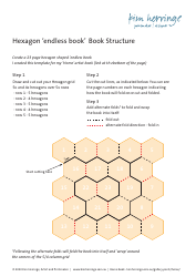 Hexagon Endless Book Template Download Printable PDF | Templateroller