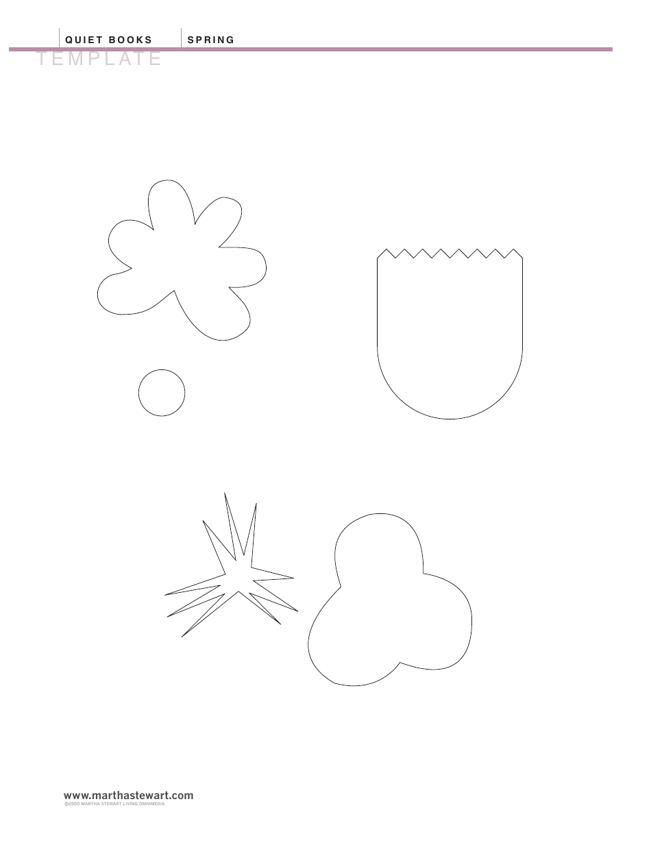 Four Seasons Pattern Templates Download Printable PDF | Templateroller