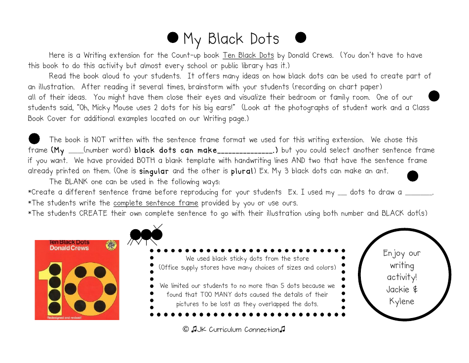 Black Dot Templates Download Printable PDF | Templateroller