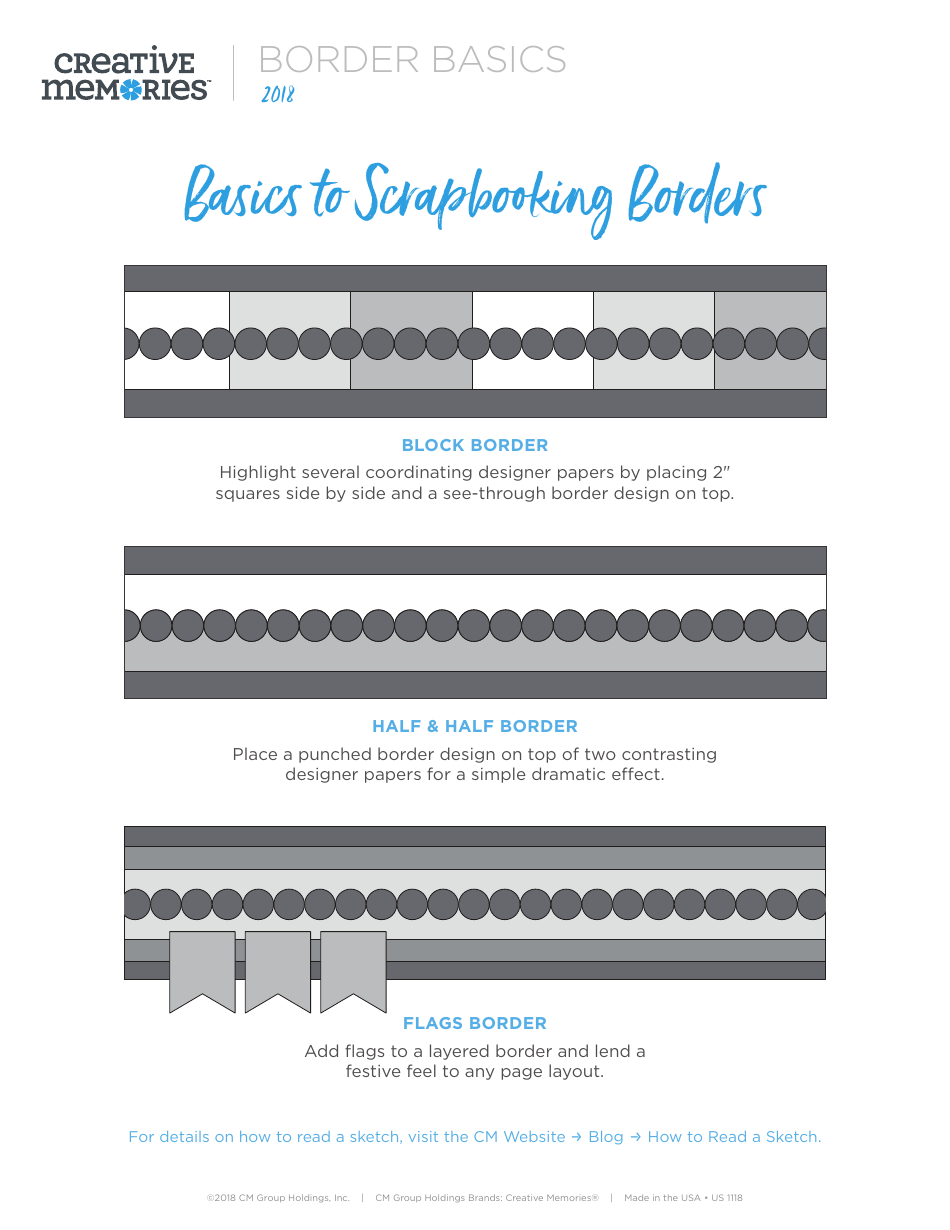 Scrapbooking Border Templates - Cm Group Holdings Download Printable ...