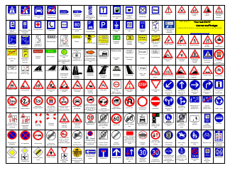 German Traffic Signs Cheat Sheet Download Printable PDF | Templateroller