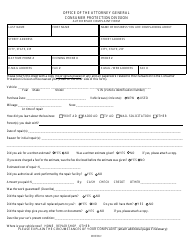 Maryland Auto Repair Complaint Form - Fill Out, Sign Online and ...