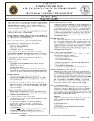 Utah Replacement Application for Concealed Firearm Permit Download ...