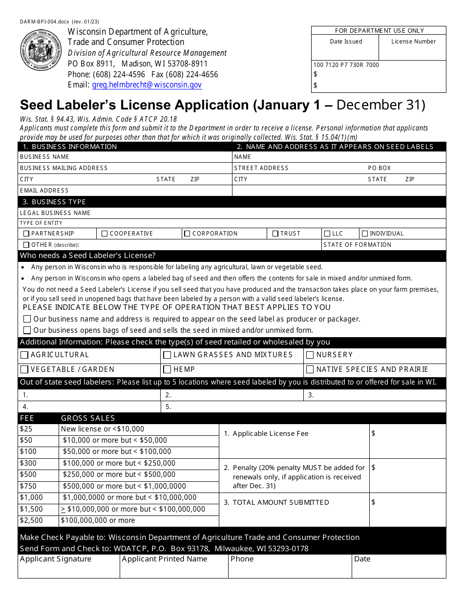 Form DARM-BPI-004 - Fill Out, Sign Online and Download Printable PDF ...