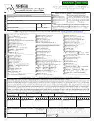 Form 1716 - Fill Out, Sign Online and Download Fillable PDF, Missouri ...