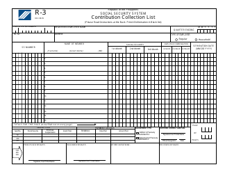 Form R-3 - Fill Out, Sign Online and Download Printable PDF ...