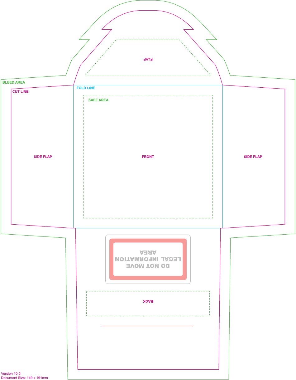 Tea Bag Envelope Template Download Printable PDF | Templateroller