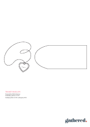 Trinket Envelope Template Download Printable PDF | Templateroller