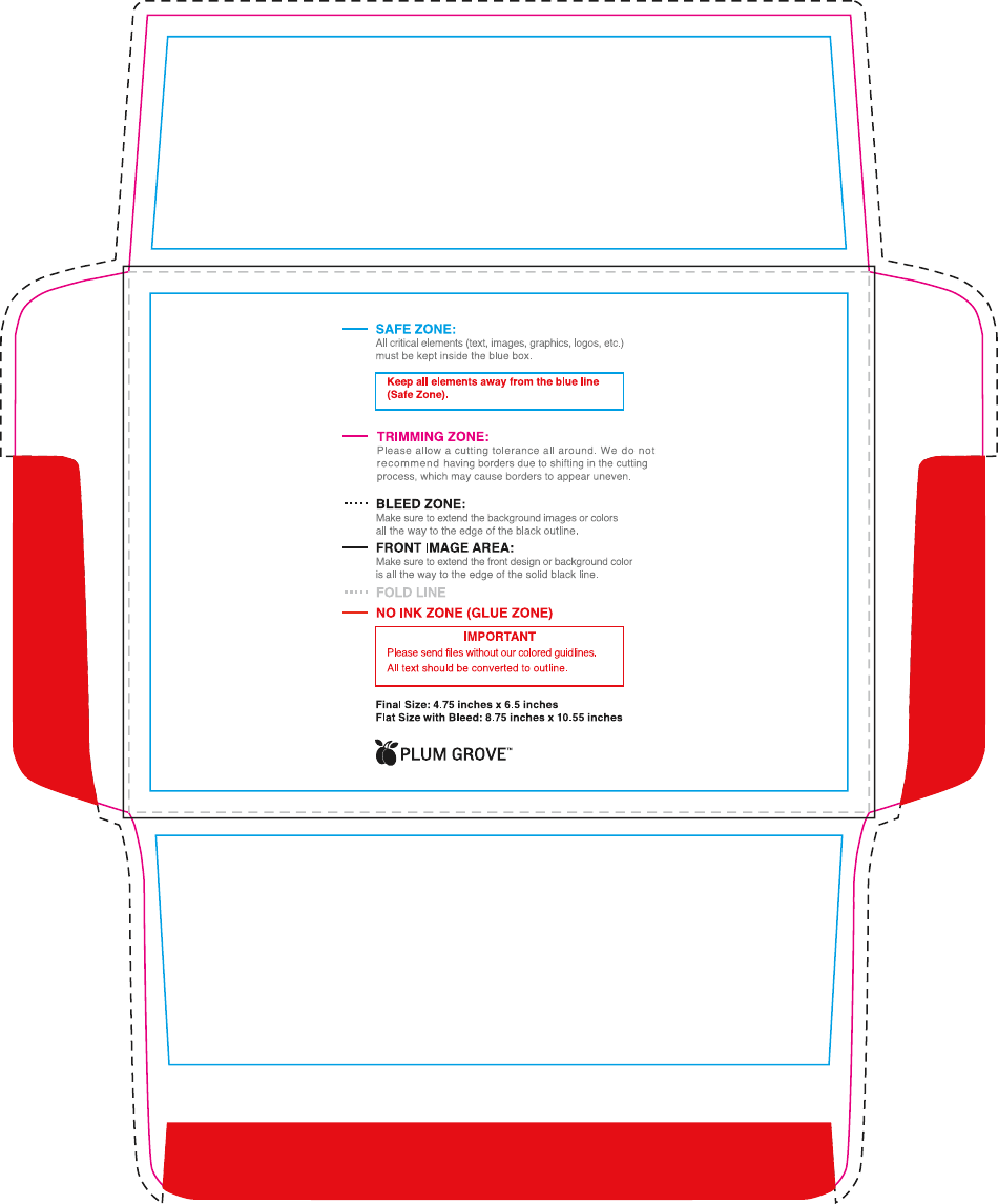 4.75 Inches X 6.5 Inches Envelope Template Download Printable PDF ...