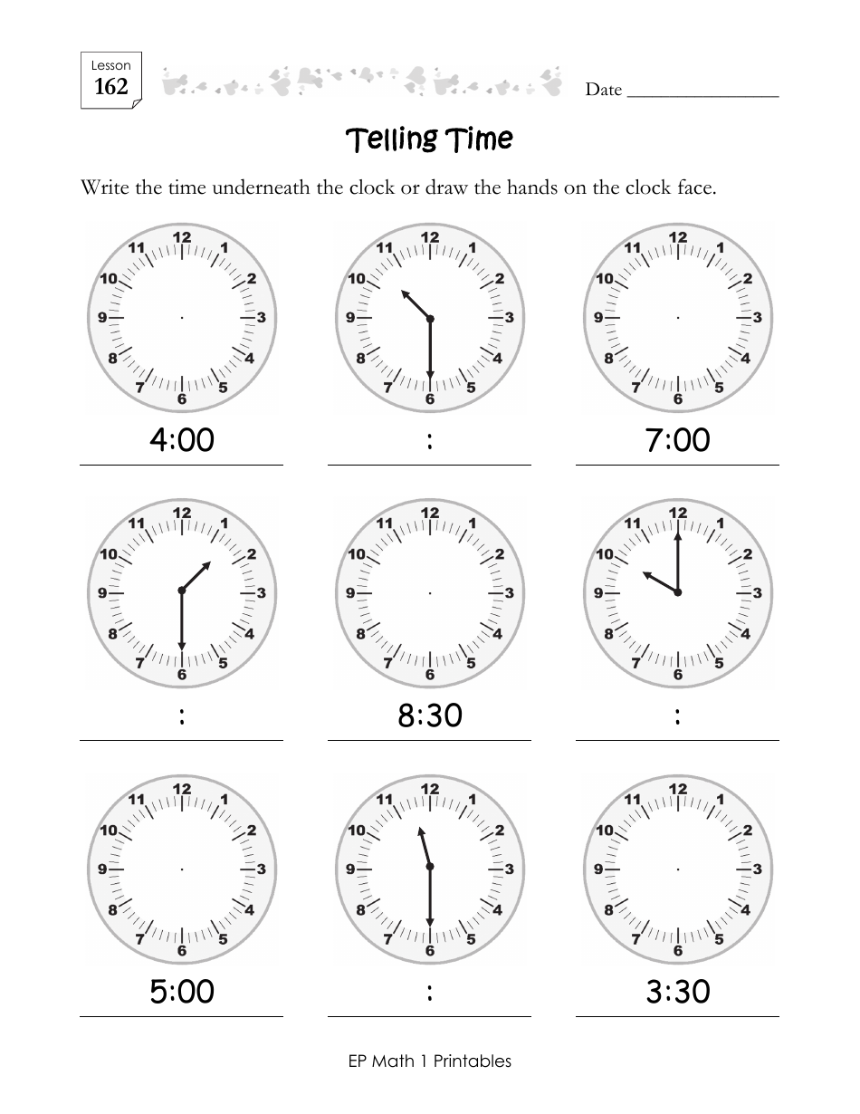 Ep Math 1 Workbook Template Download Printable PDF | Templateroller