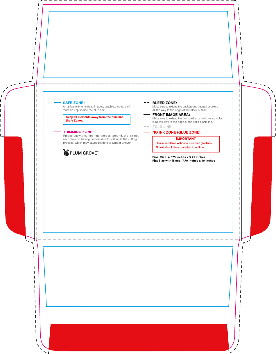 4.375 Inches X 5.75 Inches Envelope Template Download Printable PDF ...