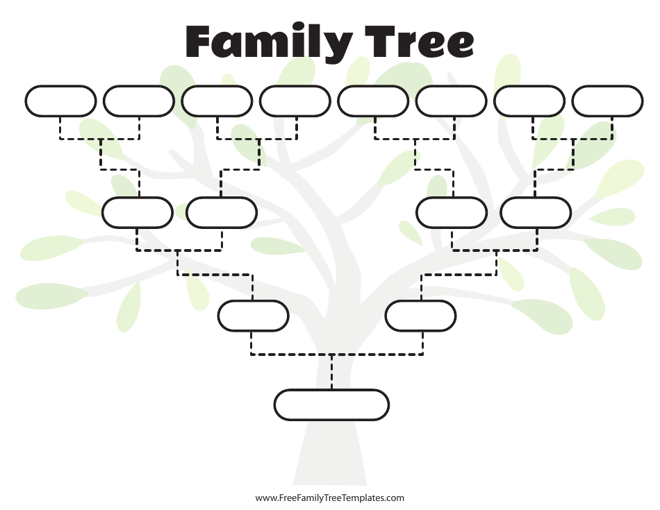 Family Tree Template - Scheme Download Printable PDF | Templateroller