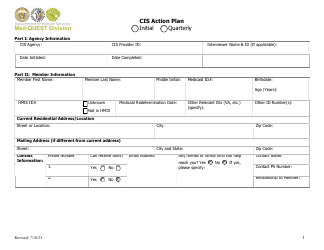 Hawaii Cis Action Plan - Fill Out, Sign Online and Download PDF ...