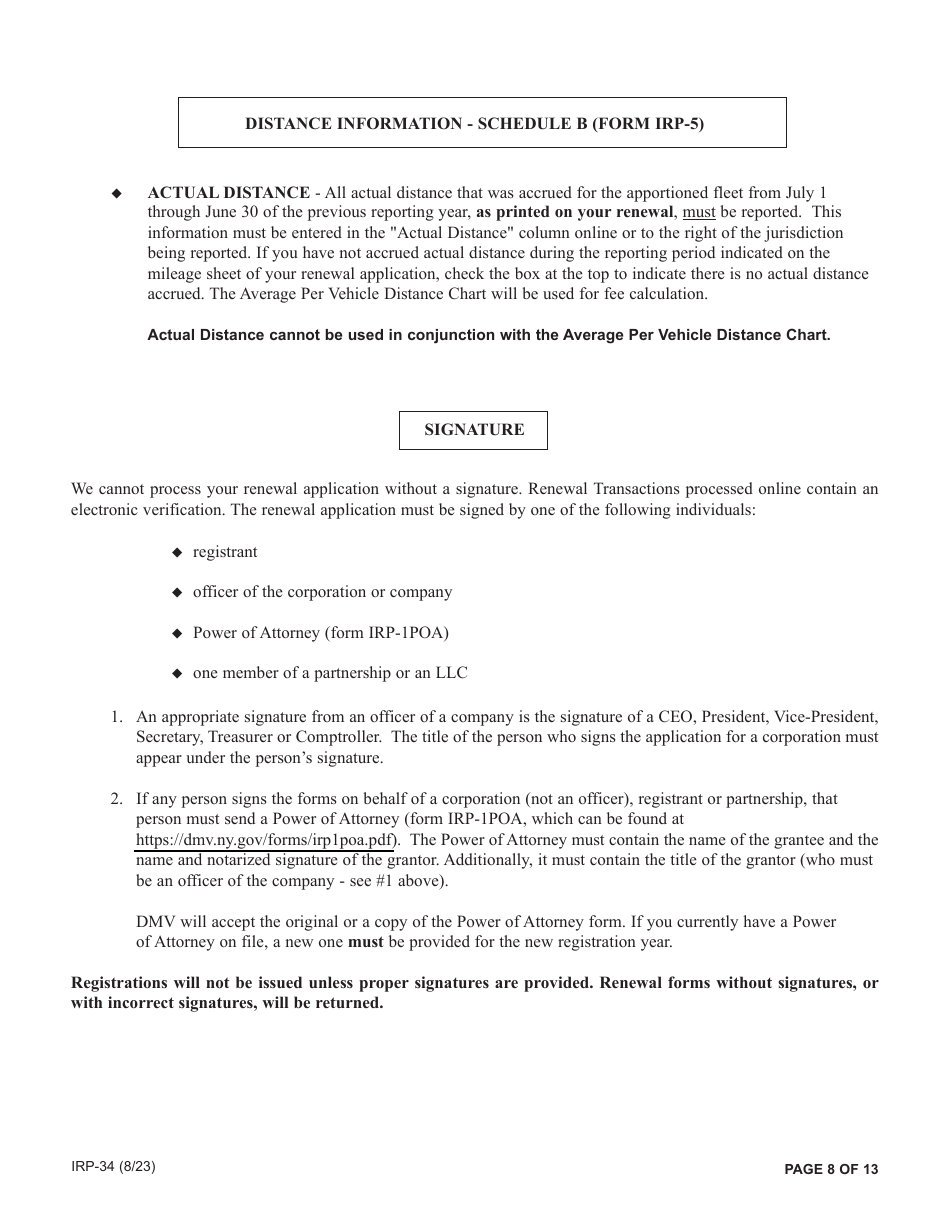 Form IRP-34 Download Printable PDF or Fill Online Irp Renewal Packet ... Form IRP-34 Download Printable PDF or Fill Online Irp Renewal Packet ...