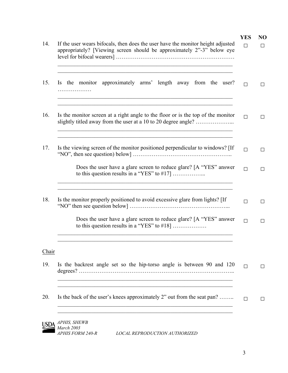 APHIS Form 240-R - Fill Out, Sign Online and Download Printable PDF ... APHIS Form 240-R - Fill Out, Sign Online and Download Printable PDF ...