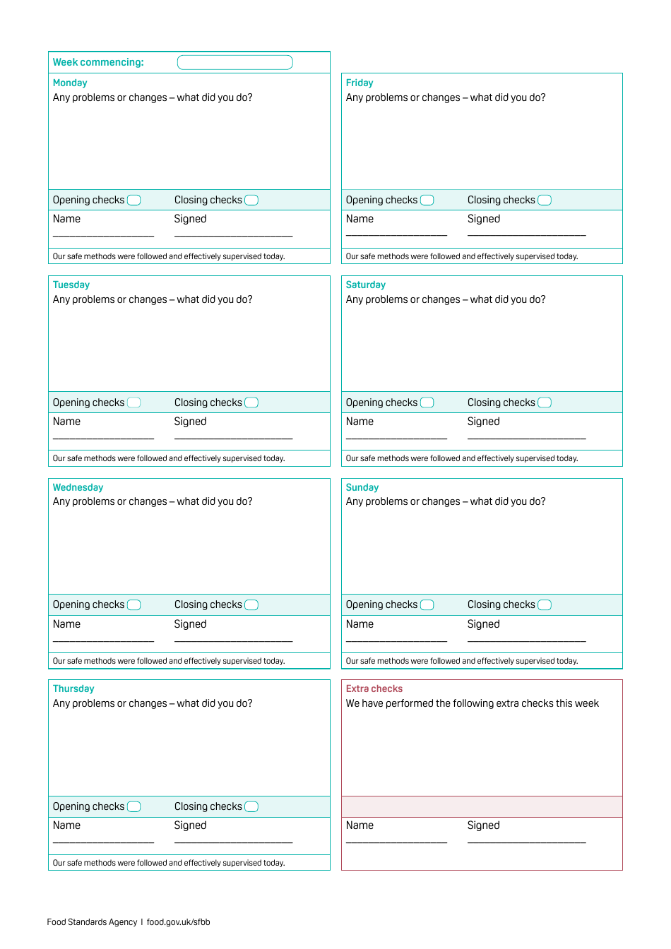 United Kingdom Sfbb Diary Refill/4-weekly Review - Fill Out, Sign ...
