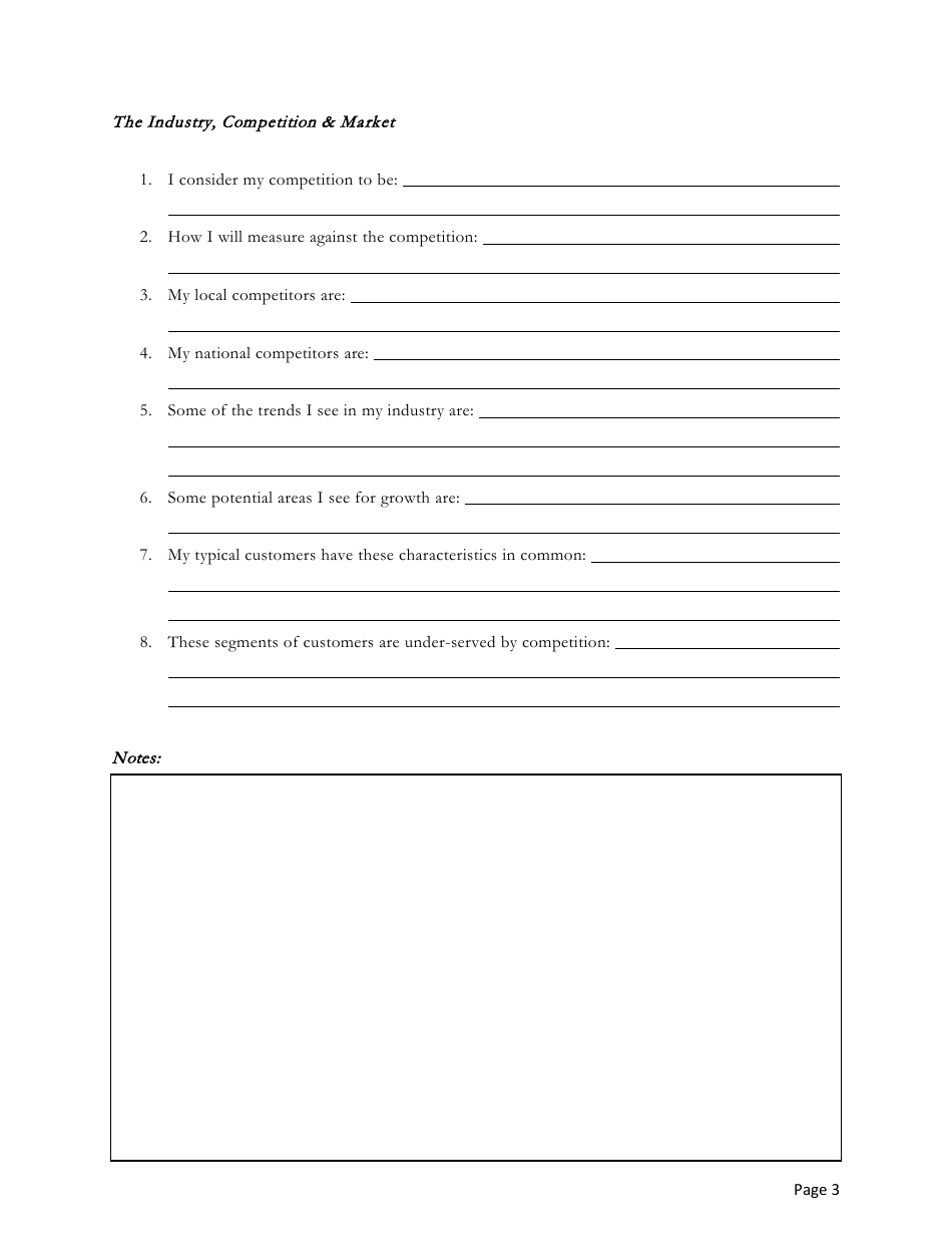 Blank Business Plan Template - Fill Out, Sign Online and Download PDF ... Blank Business Plan Template - Fill Out, Sign Online and Download PDF ...