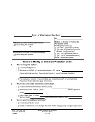 Form XR161 Download Printable PDF or Fill Online Motion to Terminate ...