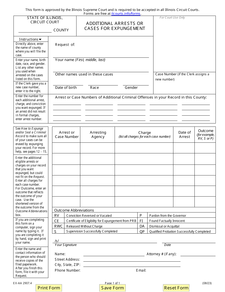 Form EX-AA2907.4 - Fill Out, Sign Online and Download Fillable PDF ...