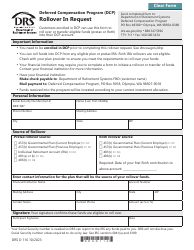 Form DRS D116 - Fill Out, Sign Online and Download Fillable PDF ...