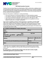 Form HRA-145 - Fill Out, Sign Online and Download Printable PDF, New ...