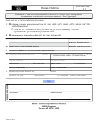 Arizona Form 822 (ADOR10173) - Fill Out, Sign Online and Download ...