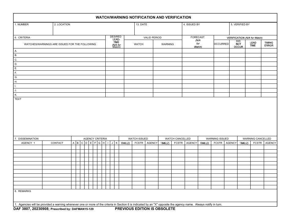DAF Form 3807 - Fill Out, Sign Online and Download Fillable PDF ...