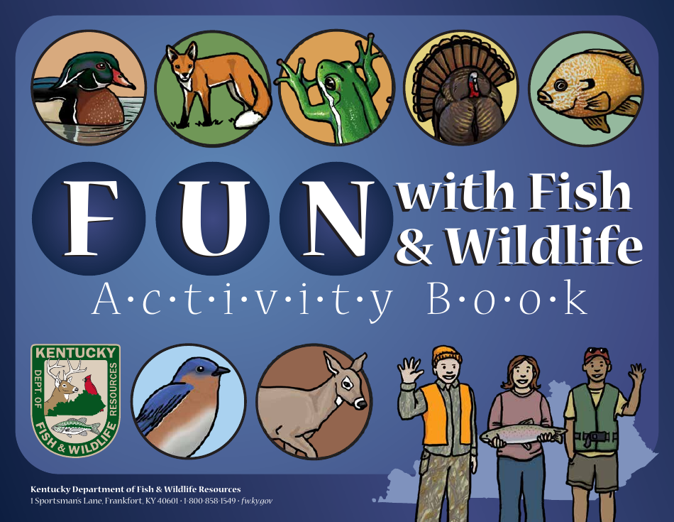 Kentucky Fun With Fish and Wildlife Activity Book - Fill Out, Sign ...