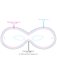 Round Mask Template Download Printable PDF | Templateroller