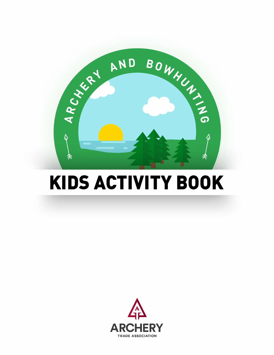 Archery and Bowhunting Kids Activity Book Download Printable PDF ...