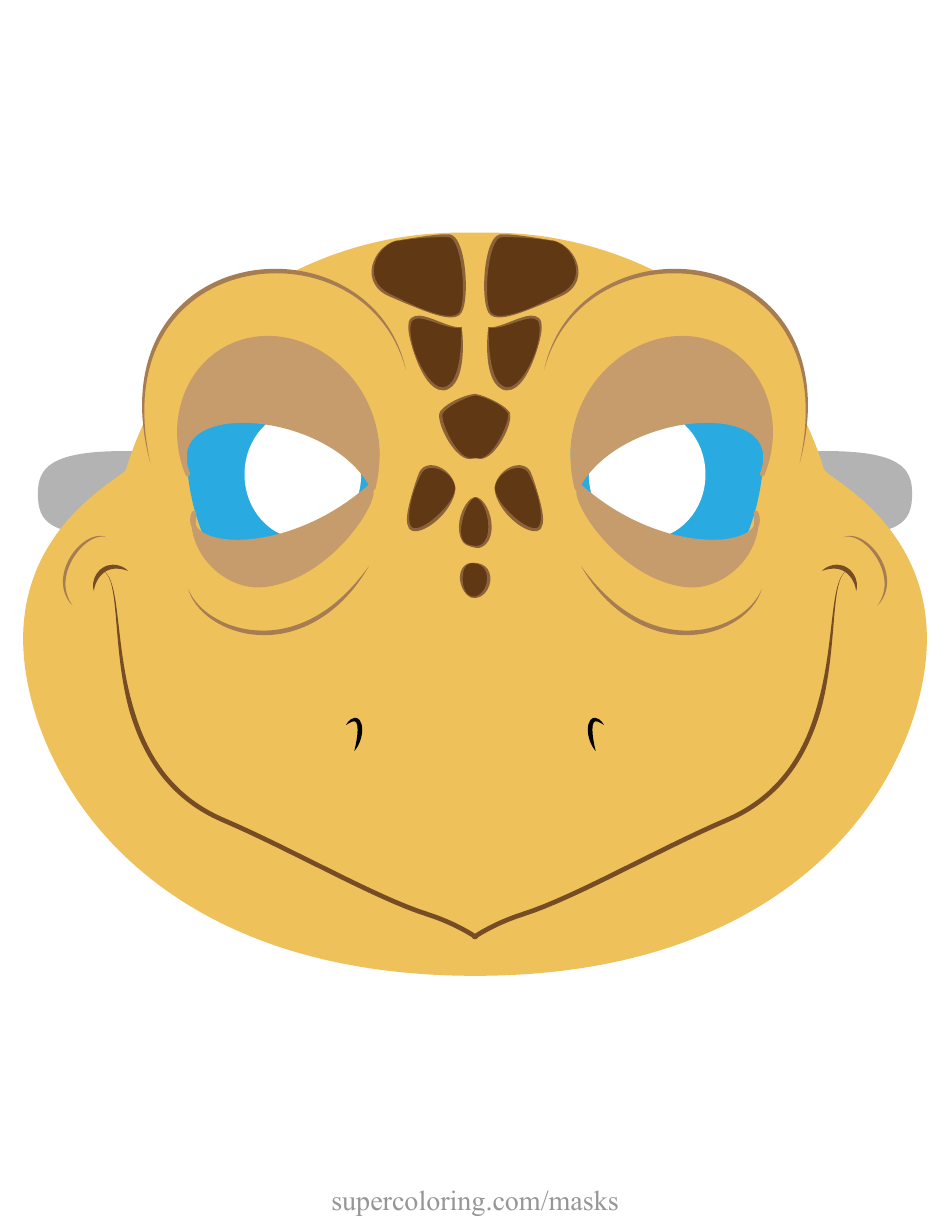 Turtle Mask Template Download Printable PDF | Templateroller