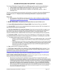 Download Instructions for Income Withholding for Support PDF ...