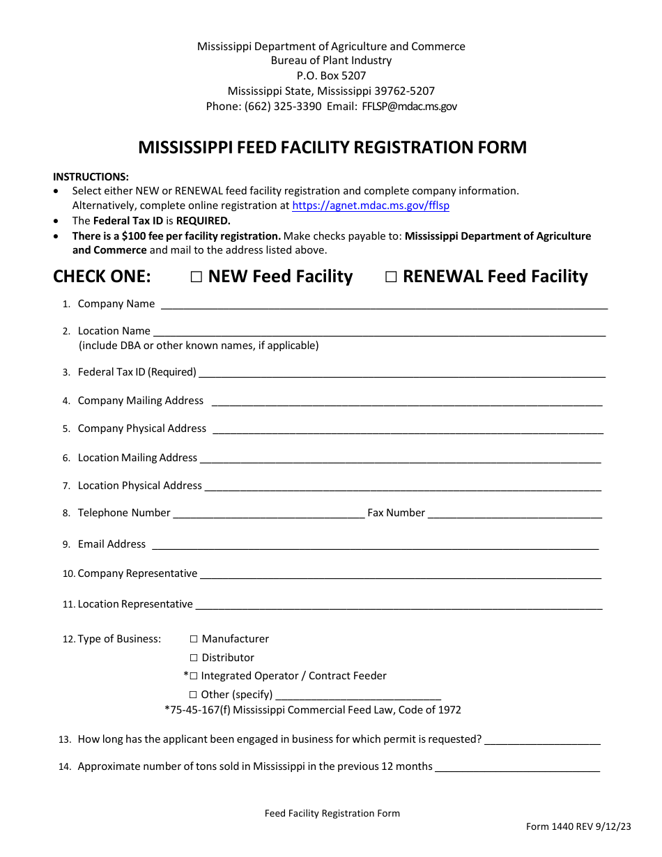 Form 1440 - Fill Out, Sign Online and Download Fillable PDF ...