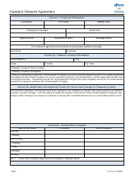 Virginia Standard Telework Agreement - Fill Out, Sign Online and ...
