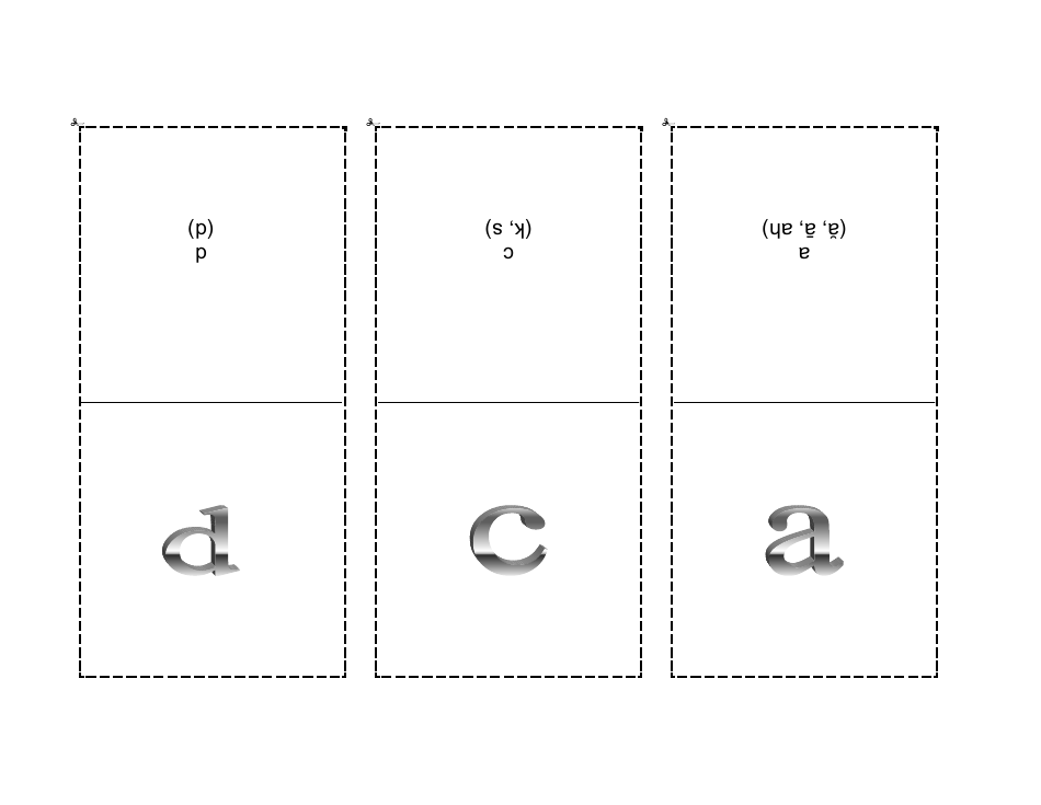 Phonogram Flashcards - Grey Download Printable PDF | Templateroller