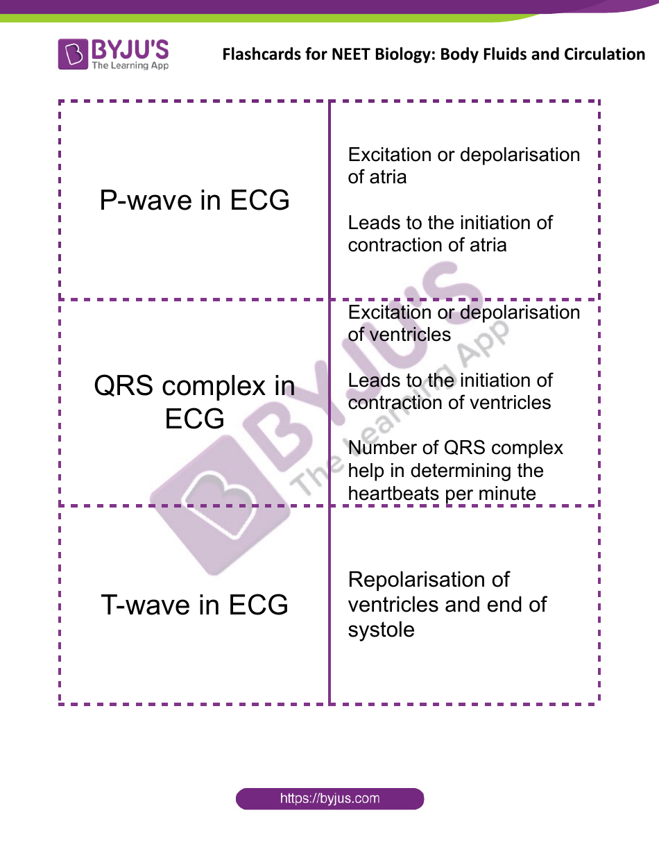 Neet Biology Flashcards - Body Fluids and Circulation Download ... Neet Biology Flashcards - Body Fluids and Circulation Download ...