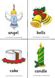 Christmas Flashcards Download Printable PDF | Templateroller